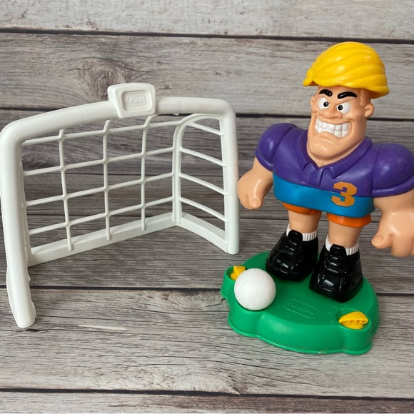 Hasbro | Toys | Playskool Super Jocks 998 Hasbro Soccer Field Goal ...